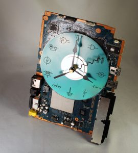 Sony Play Station PS2 Motherboard Desk Clock – GeekGearStore