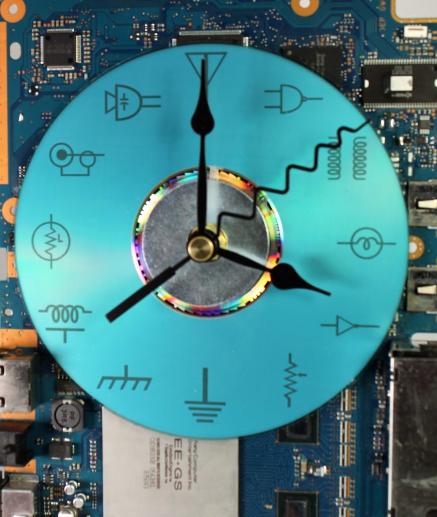 Sony Play Station PS2 Motherboard Desk Clock – GeekGearStore