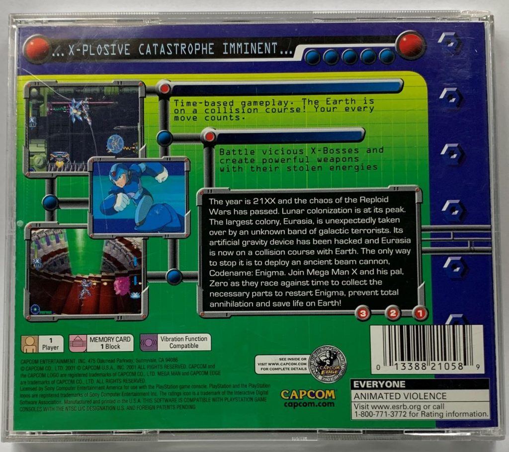 Mega Man X5 (Sony PlayStation 1 PS1) [Complete In Box CIB] – GeekGearStore