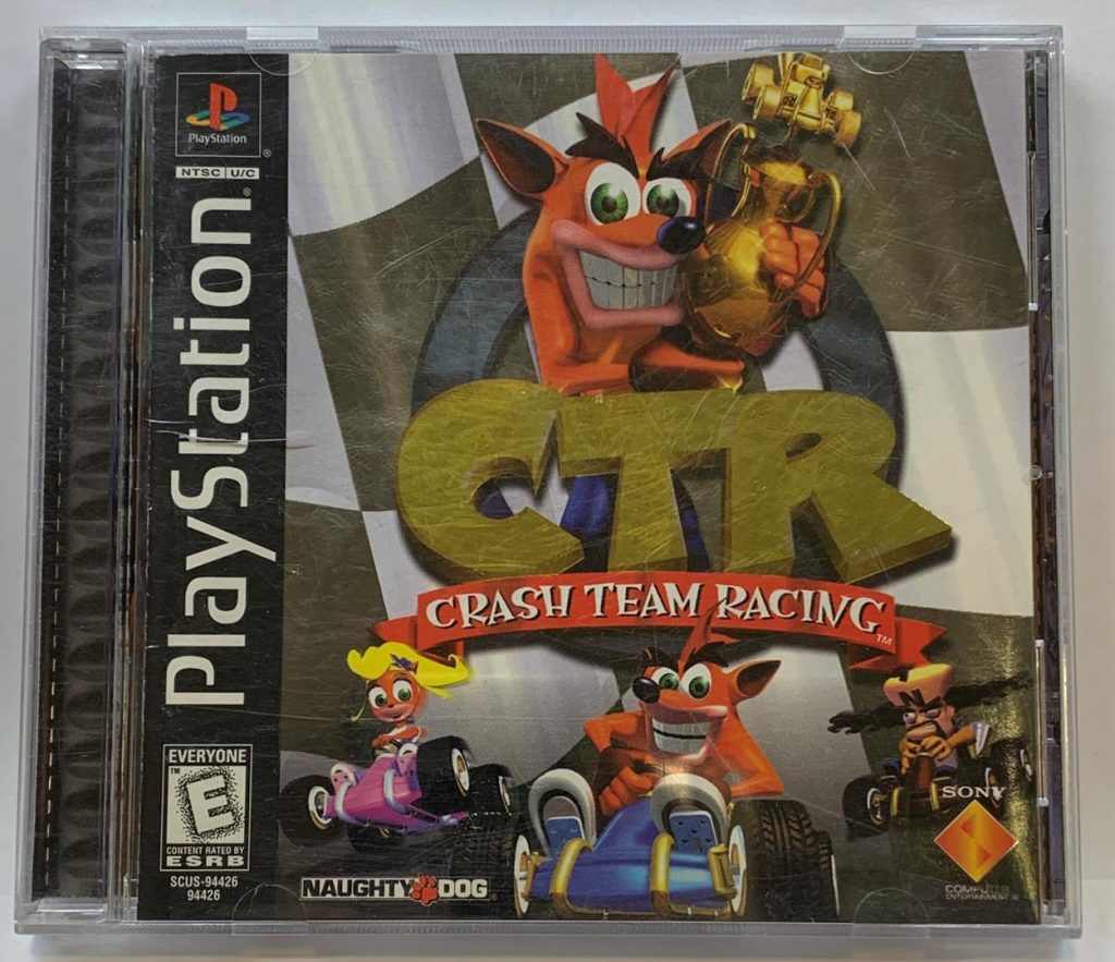 CTR: Crash Team Racing (Sony PlayStation 1, 1999) PS1 PS ONE Black ...