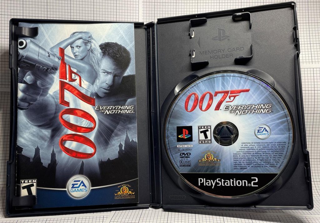 James Bond 007: Everything or Nothing (Sony PlayStation 2 2004) Ps2 ...