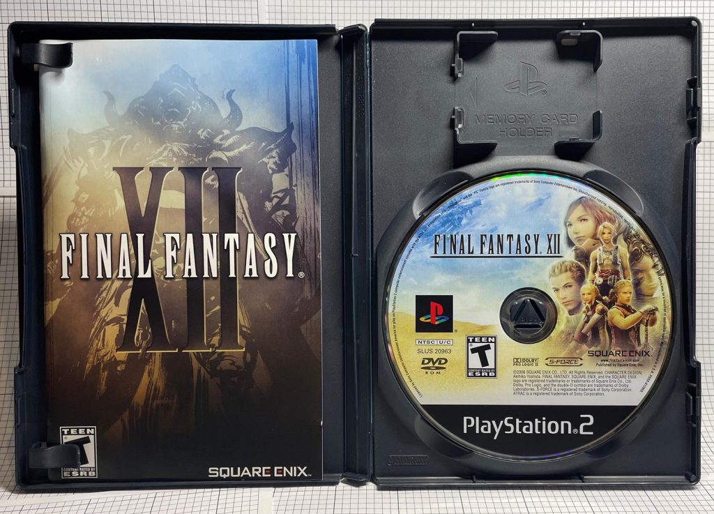 Final Fantasy XII 12 PS2 – COMPLETE TESTED – GeekGearStore