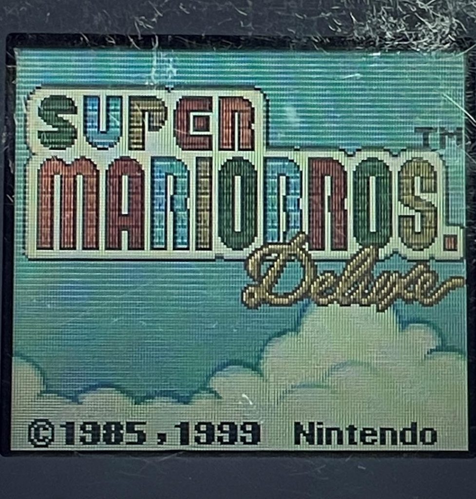 Super Mario Brothers Deluxe – Nintendo Game Boy Color – GeekGearStore