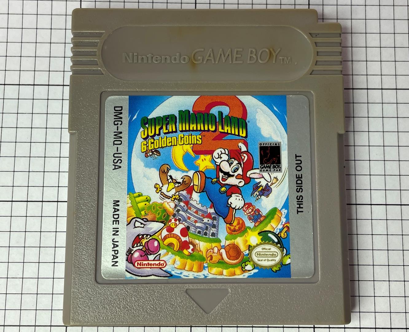 Super Mario Land 2: 6 Golden Coins (Nintendo Game Boy, 1992) Authentic ...
