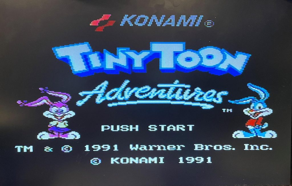 Tiny Toon Adventures, Nintendo NES, Very Good Condition, Cartridge Only ...