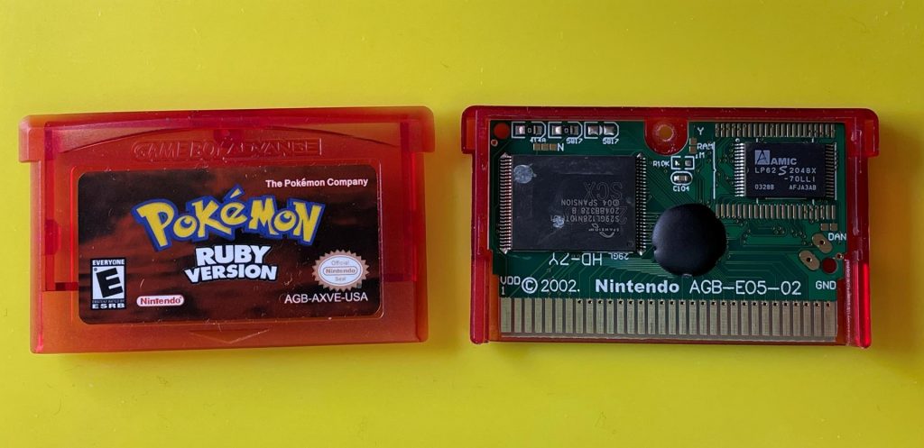 Pokemon Ruby Version Game Boy Advance – REPRO – GeekGearStore