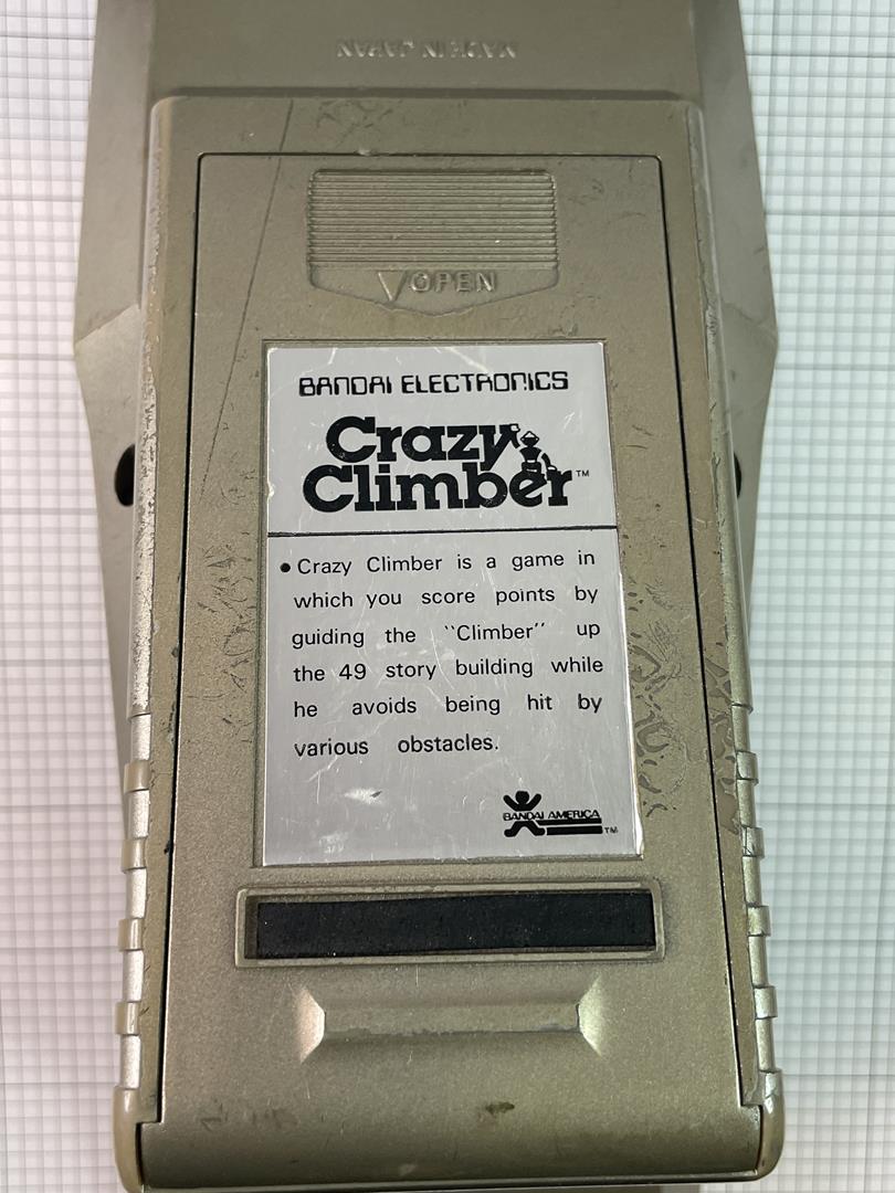 VINTAGE Bandai Crazy Climber Electronic Arcade Game 1981 – GeekGearStore