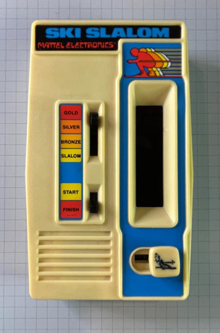 VERY RARE – 1980 Mattel Electronics Ski Slalom 8290 Tested Working ...