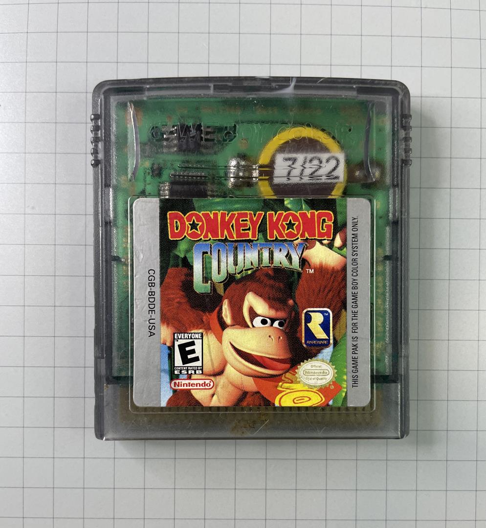 Donkey Kong Country (Nintendo Game Boy Color, 1998) AUTHENTIC – NEW ...