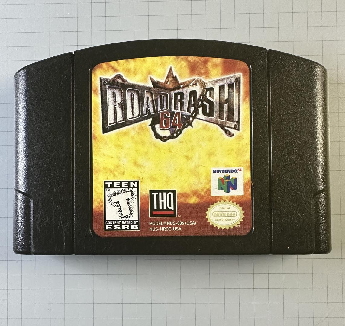 Road Rash 64 – Nintendo N64 – Cleaned, Tested, Working! – GeekGearStore