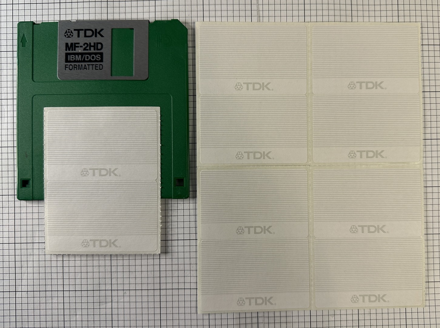 NEW LOT of 10 3.5″ Green Floppy Disks – MS-DOS FAT Format 1.44Mb TESTED ...