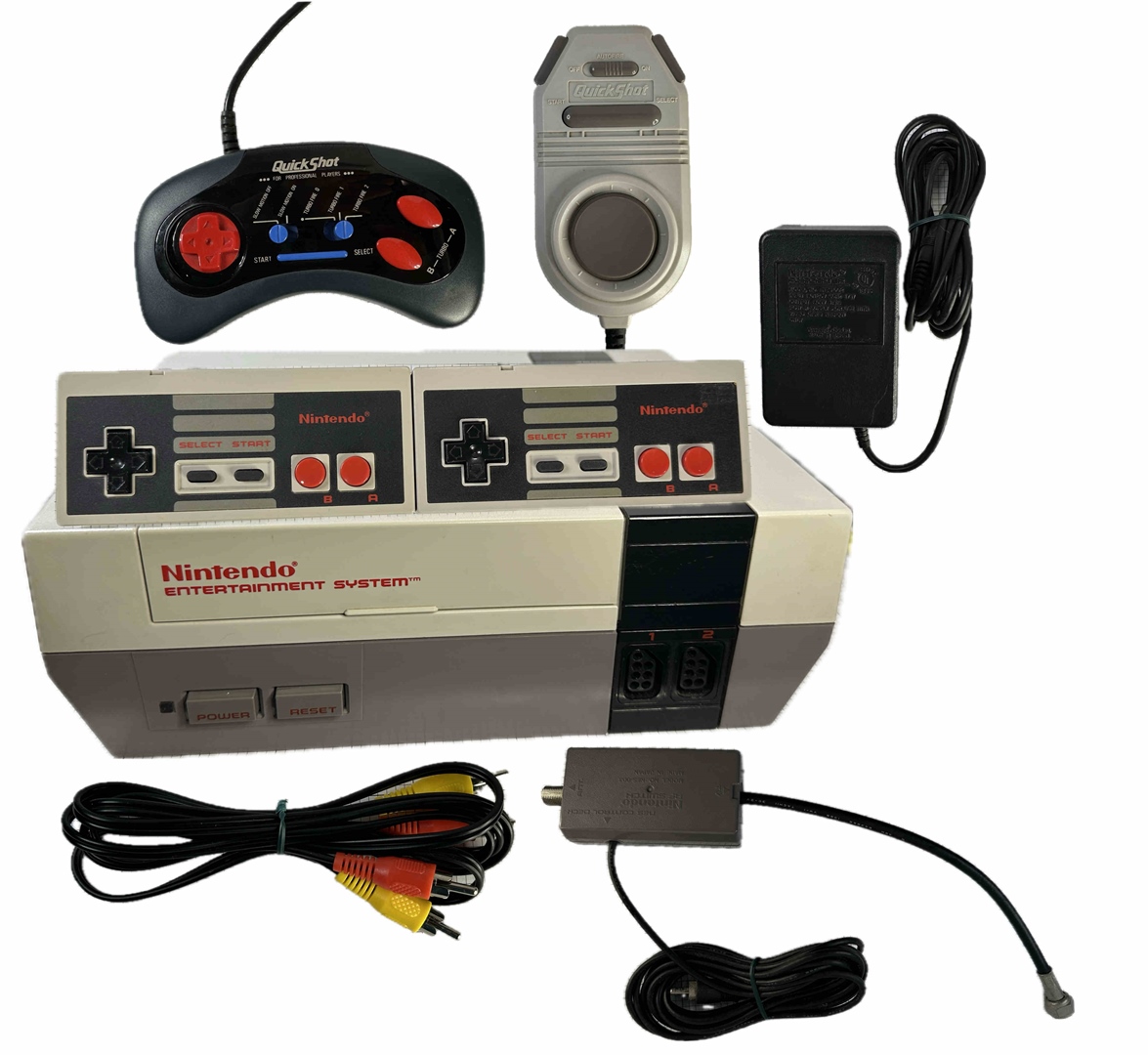 ORIGINAL Nintendo Entertainment System (NES) Cleaned / Tested / WORKING ...