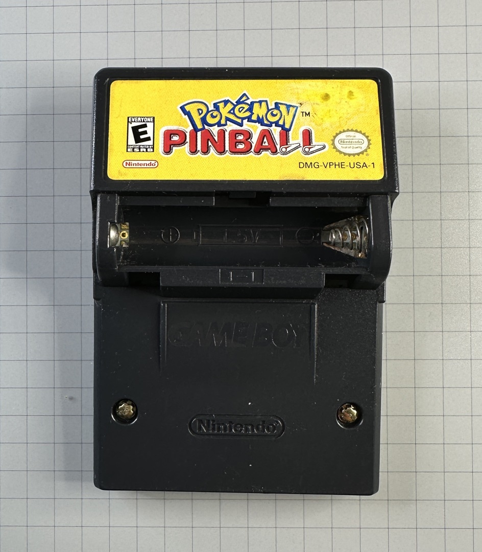 Pokemon Pinball (Game Boy, 1999) Authentic *NEW BATTERY* w/ Full ...