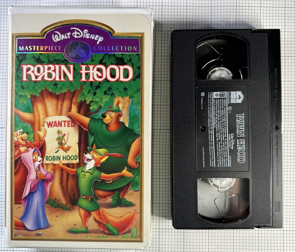 Robin Hood (VHS, 1999) Walt Disney’s Masterpiece Collection – GeekGearStore