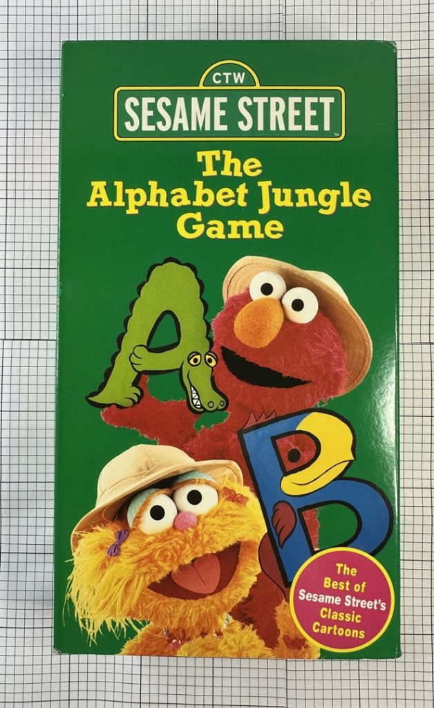 Sesame Street – The Alphabet Jungle Game (VHS,1998) – GeekGearStore