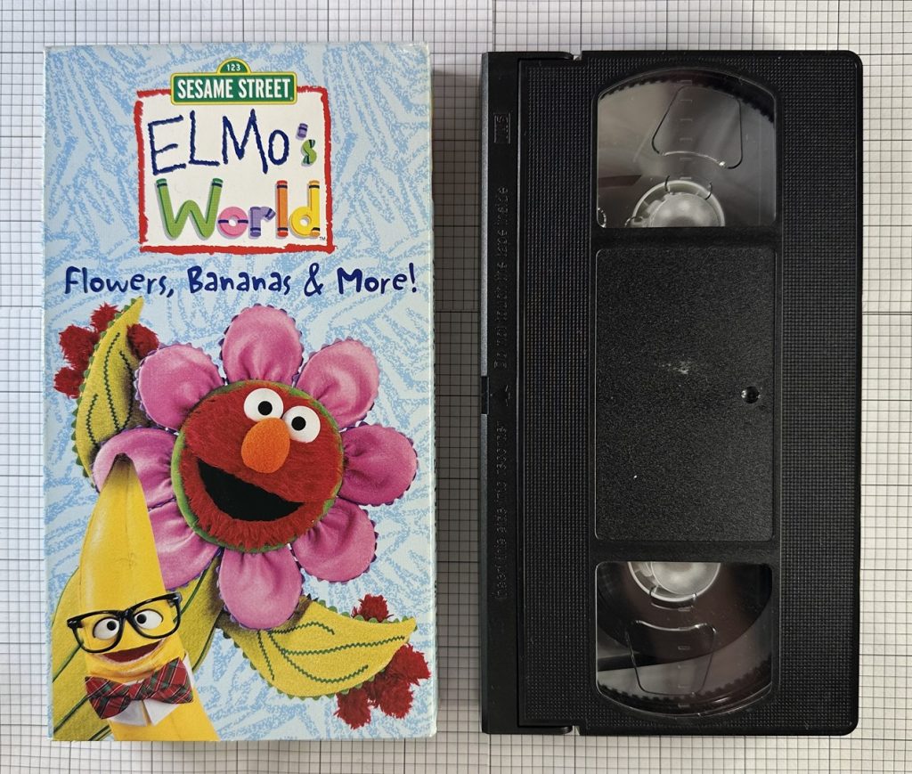 Sesame Street – Elmo’s World Flowers Bananas & More! (VHS 2000 ...