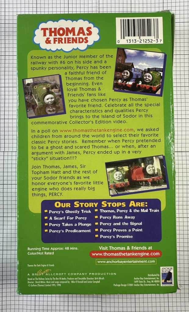 Thomas The Tank Engine & Friends: Best Of Percy, Collector’s Edition ...