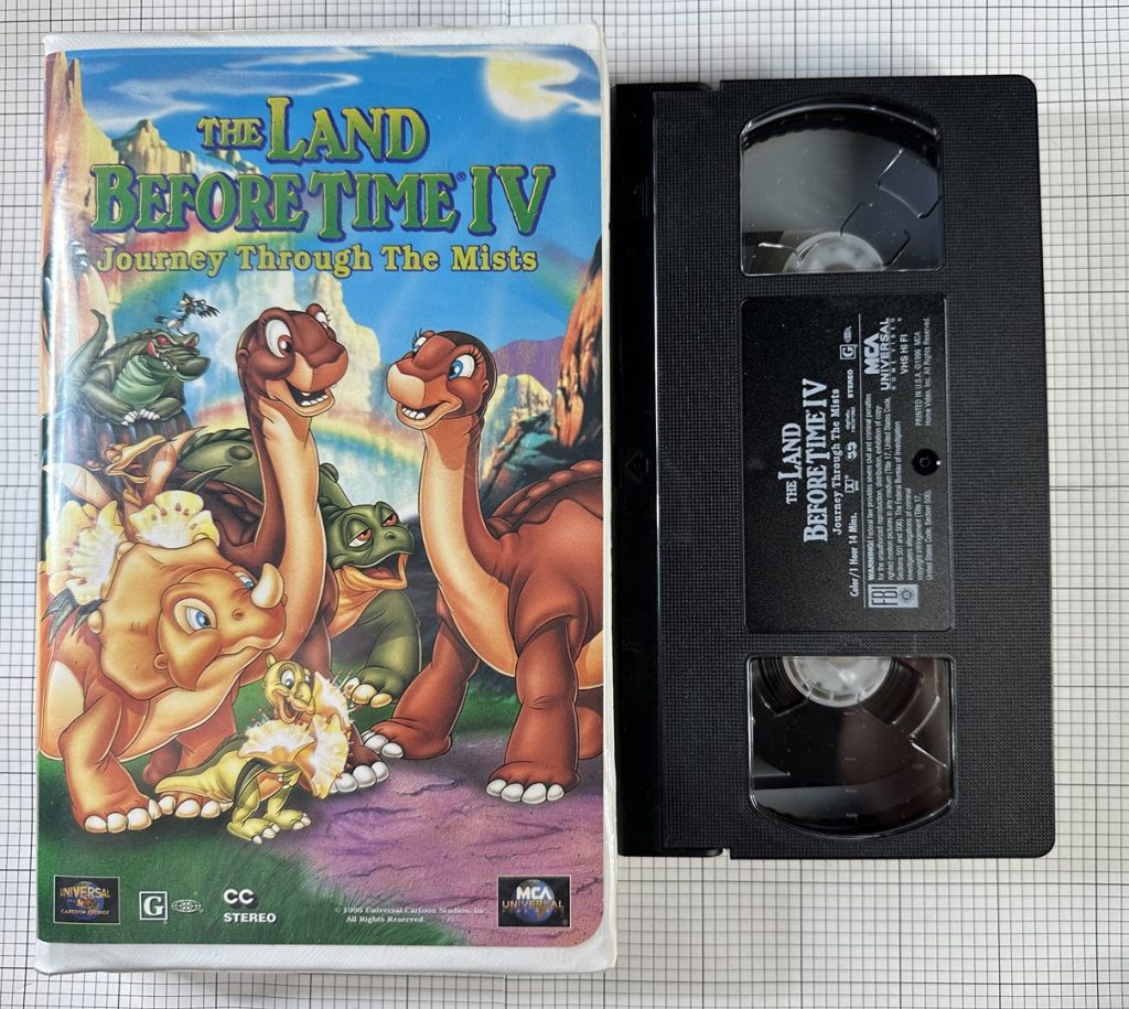 LOT OF 5: The Land Before Time – I, II, III, IV, The Big Freeze (VHS ...